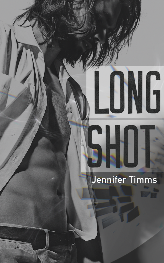 Long Shot Pre-Made Book Cover • Quirky Circe