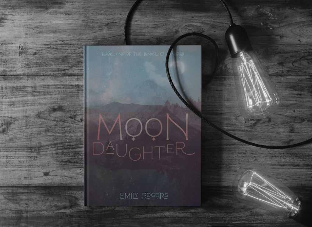 Moon Daughter Pre-Made Book Cover • Quirky Circe